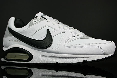 Nike Air Max Command Leather White Black Grey 409998-100 - Purchaze